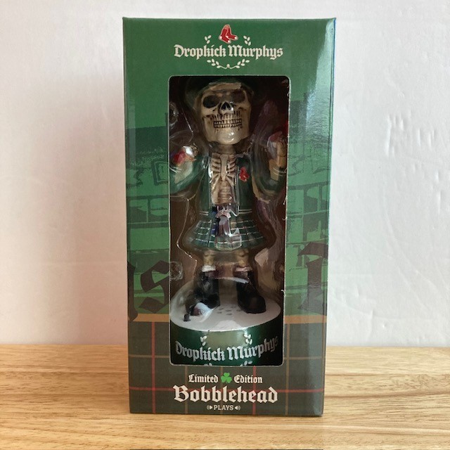DROPKICK MURPHYS Boston Red Sox BOBBLEHEAD + SCALLY CAP HAT (Fenway SGA ...