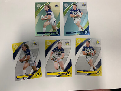 2024 Best & Less North QLD Cowboys Team Set NRL Traders GOLD Cotter | eBay