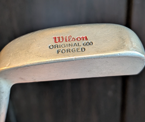Wilson Original 600 Forged Blade Putter 34" Right-Handed Good Condition ...