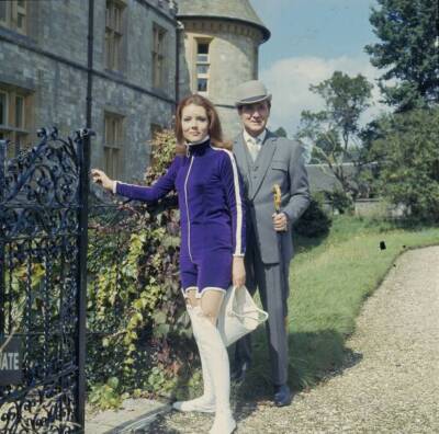 Patrick Macnee British film and TV star The Avengers etc Old Photo 96 ...