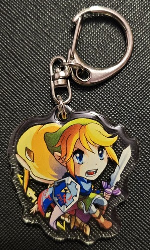 Legend Of Zelda Link And Zelda Reverible Key Chain | eBay