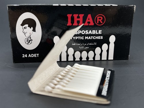 480 sticks STYPTIC Matches Disposable Pencil Stop Razor Cut Bleeding ...