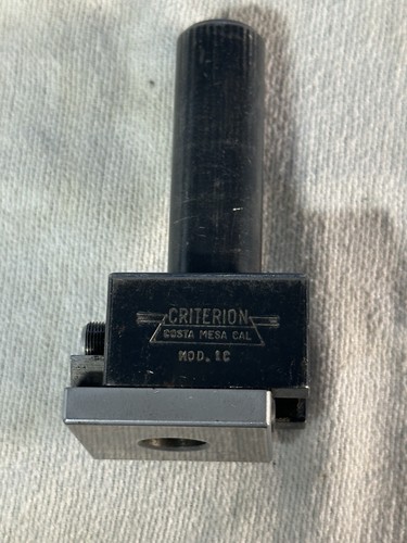 Criterion C-1 Square Boring Head 3/4" Straight Shank Tool Holder For 1/ ...