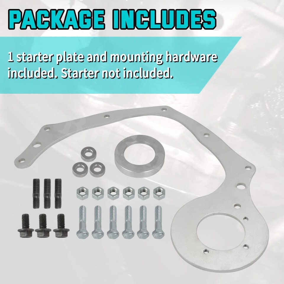 Starter Adapter For 1955 1956 Chevy and Newer Blocks With Broken ...