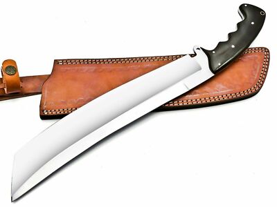 Handmade Machete Full Tang Chrome Vanadium Stainless Steel 18,Sheath mk ...