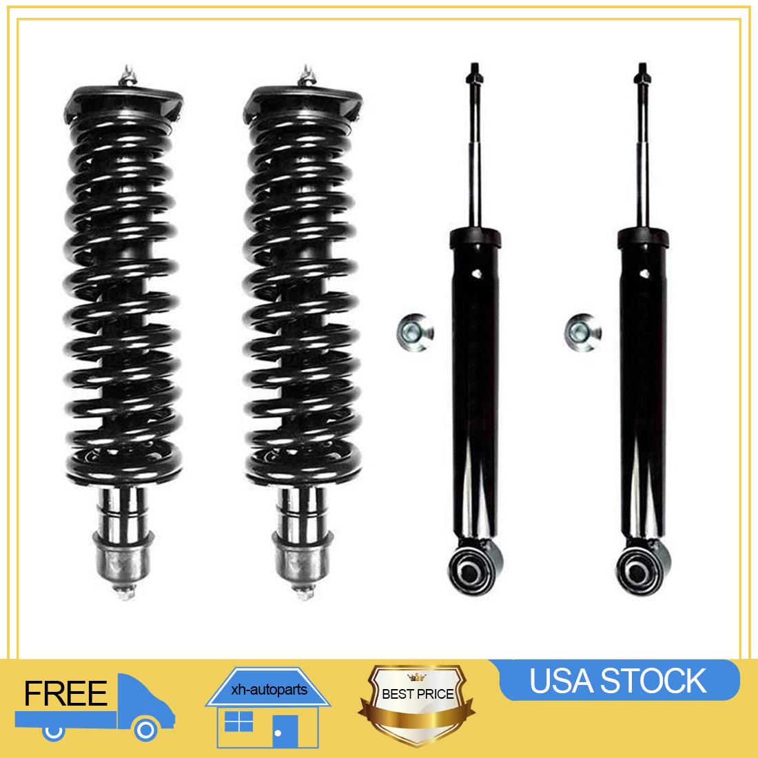 For Benz ML320 ML350 ML430 Rear Struts with Coil Springs & Front Shocks ...