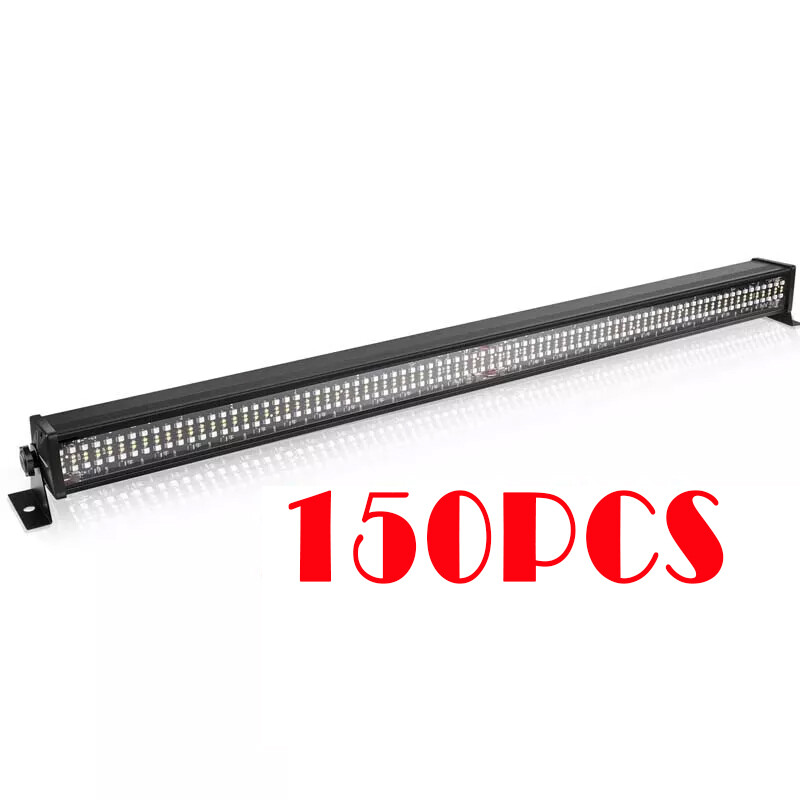 150PCS Wall Wash Light Bar 336 LED RGB 3in1 DMX Stage DJ Disco Strobe ...