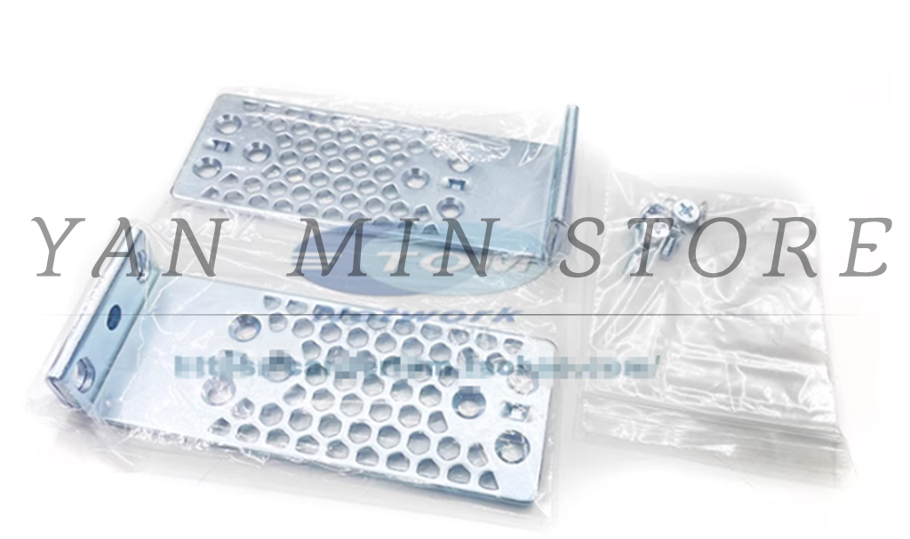 Pair of REC-KIT-T1= Flush 1RU Switch Mounting Brackets, for C9300L-48P ...