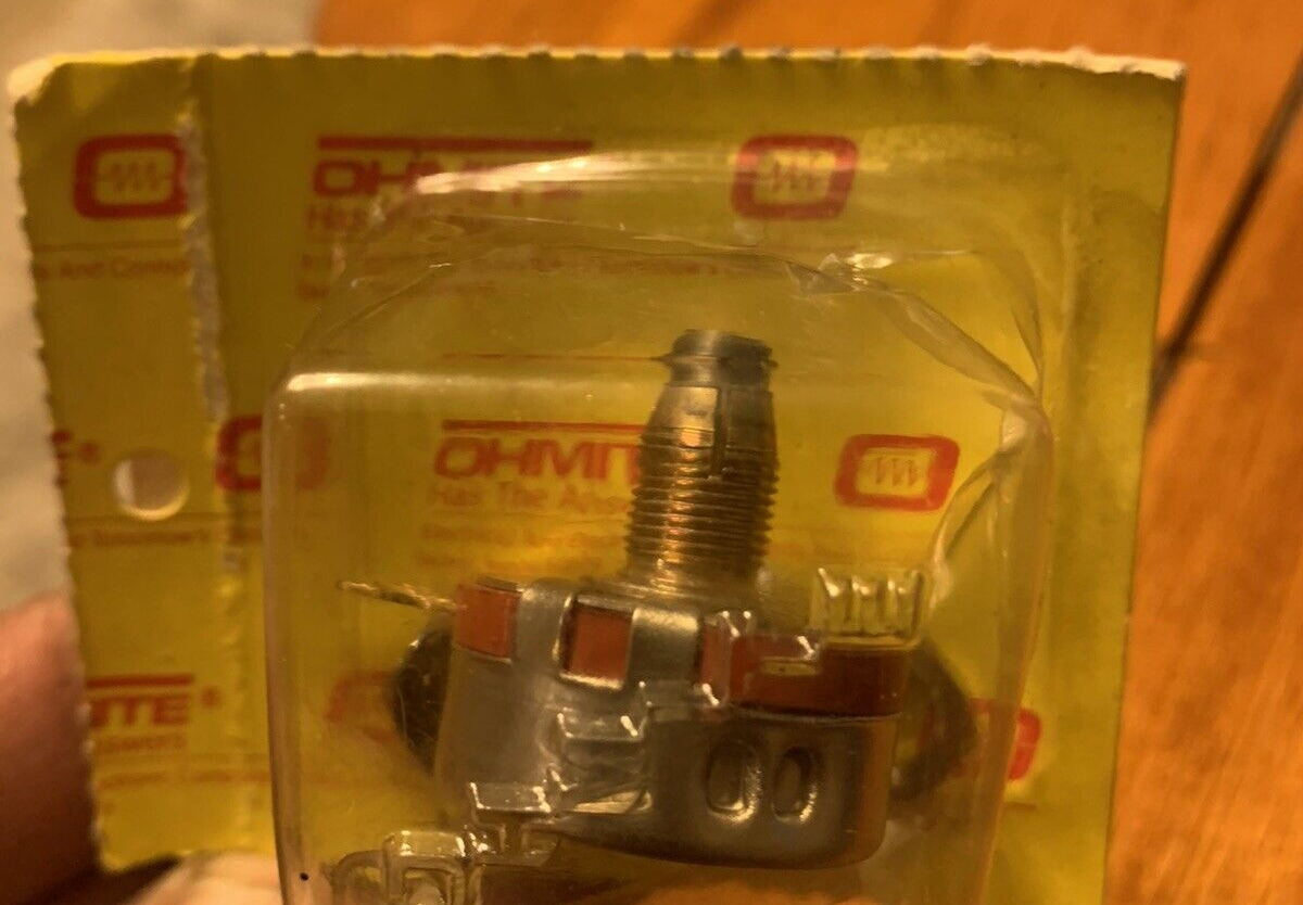Ohmite CLU2541, 2 Watt 250K Ohm Linear Potentiometer ~ MIL RV4LAYSA254A ...