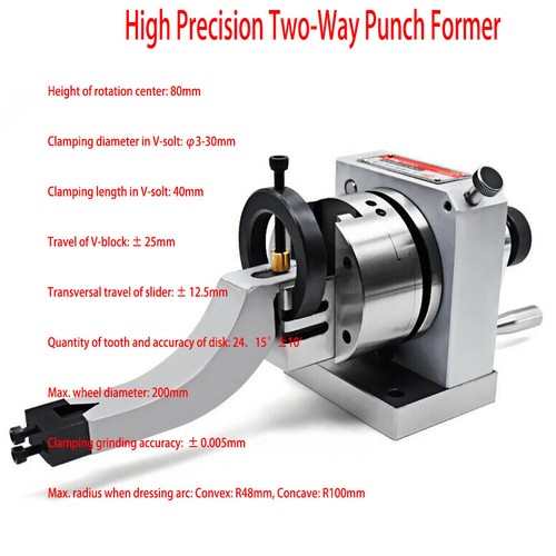 High precision grinding machine two way punch former | eBay
