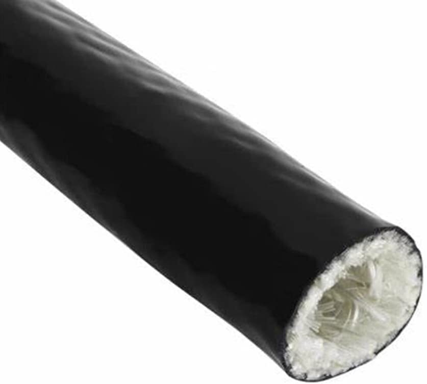 Heat Shielded Fire Armor Fire Sleeve 1"ID Coated spark plug wire ...