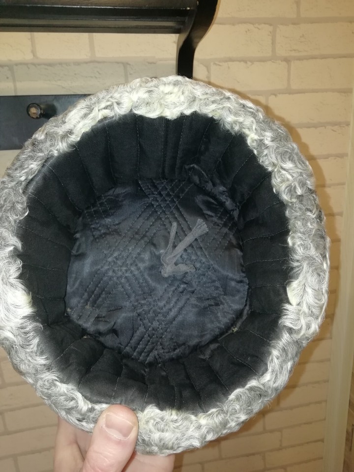 The original Cap of the colonel of the Russian Army papakha fur ...