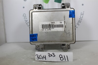 12581598 Chevrolet Malibu 2004 Engine Computer UNIT ECU Module 3G4 811 ...