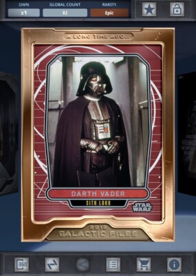 Star Wars Card Trader - Digital A Long Time Ago Epic Chrome Bronze ...