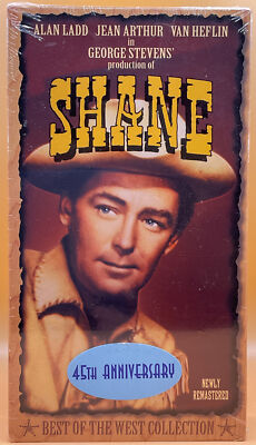 Shane VHS 1952, 1998 **SEALED NEW** **Buy 2 Get 1 Free** 31504065226 | eBay
