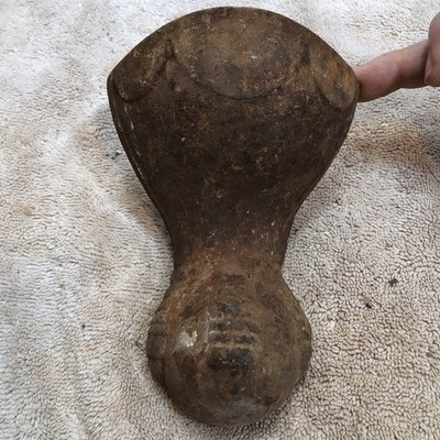 Single Cast Iron Ball Claw Foot Bath Tub Feet with Screw | eBay
