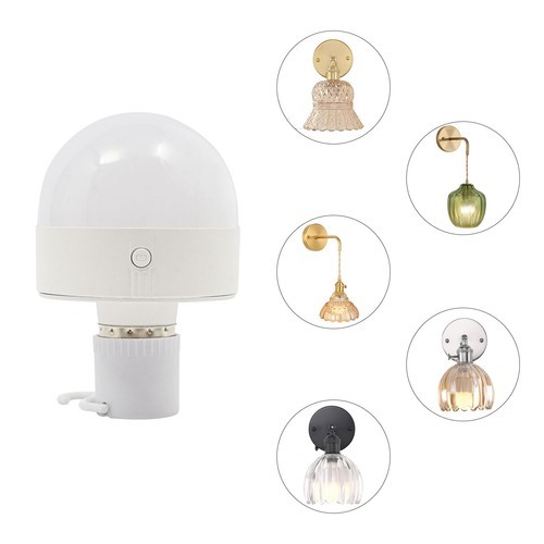 RGB Color Changing Night Light E26 Bulb with Remote Control Smart LED ...