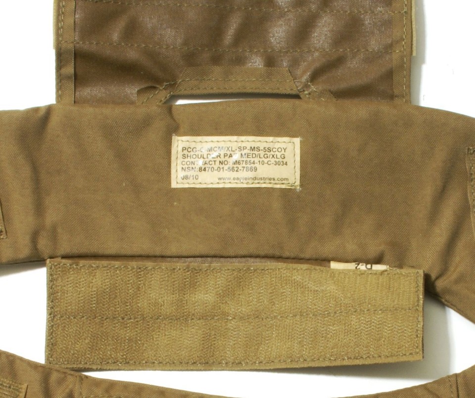 Eagle Ind Scalable Plate Carrier SPC Strap and Shoulder Pads M-XL ...