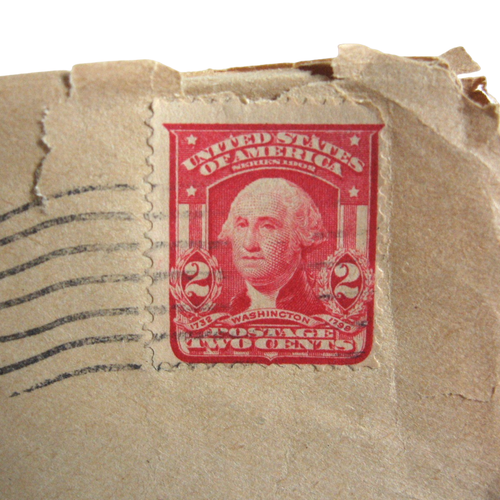 1903 Scott #319 2 Cent Washington Stamp Original Envelope Philadelphia ...