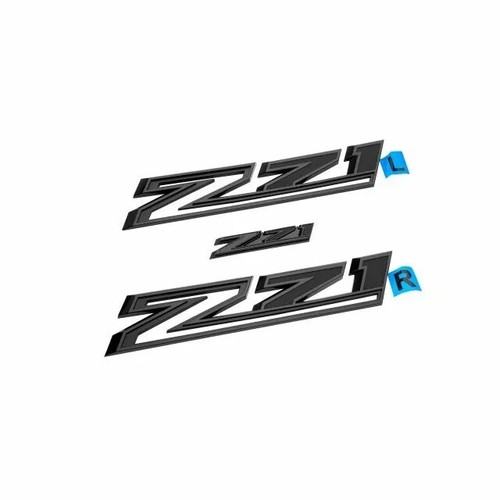 2020-2026 Chevrolet Silverado 2500HD 3500HD Z71 Emblems 86542916 Gloss ...