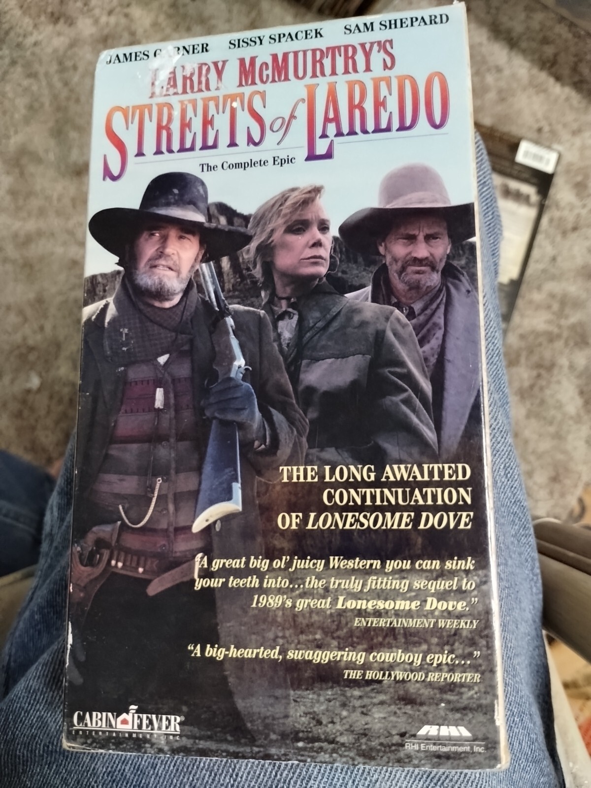 Larry McMurtry's Streets Of Laredo: The Complete Epic (1995) VHS ...