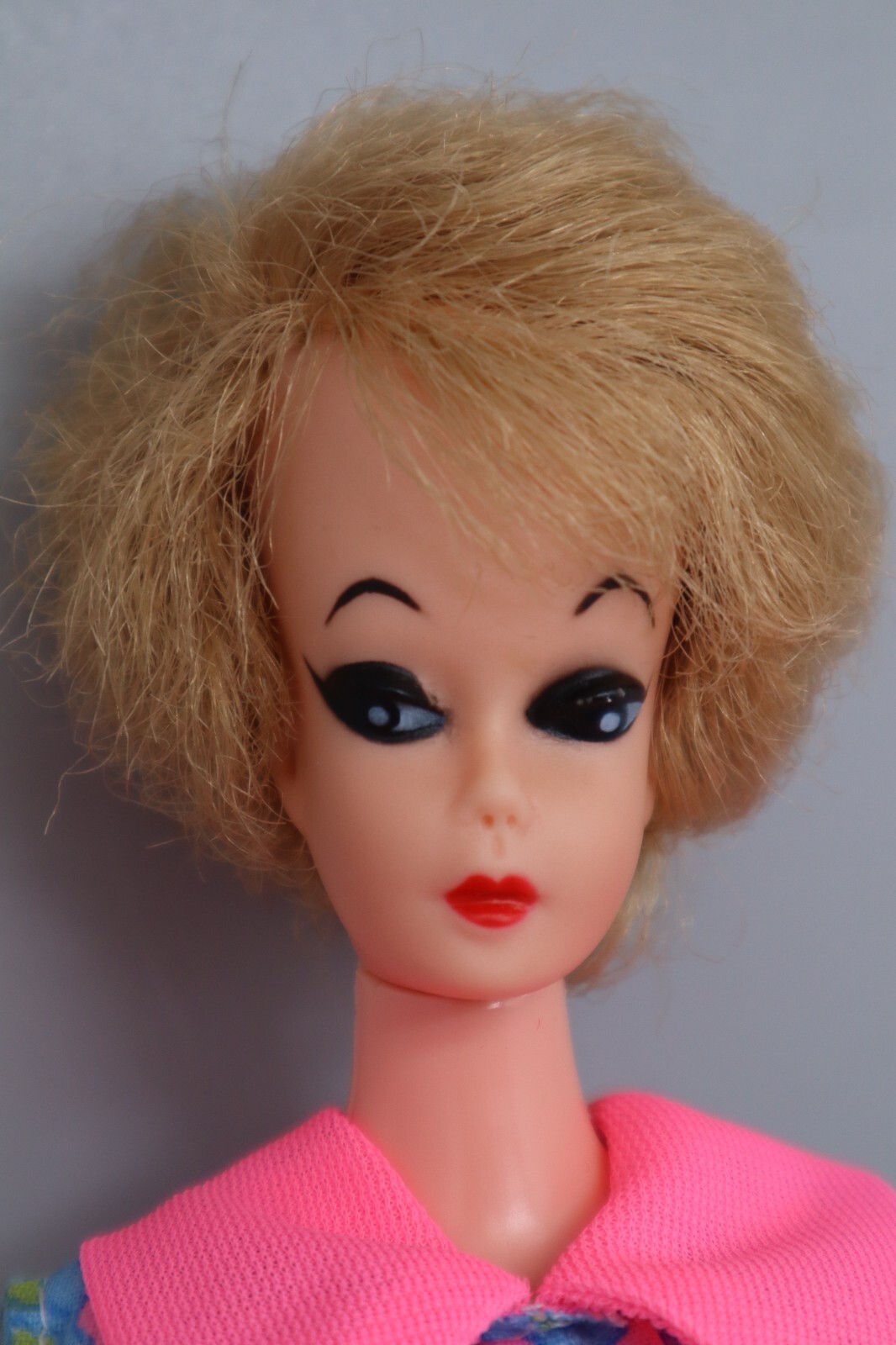 VTG LILLY Barbie CLONE DOLL Lilli BUBBLE Cut Hair PMA USA Davtex Head ...