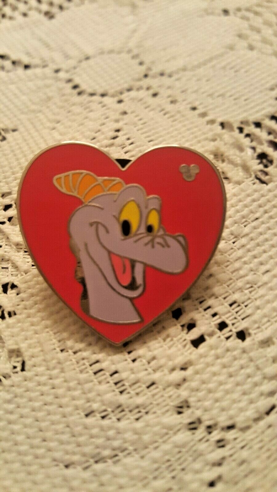 Heart Disney 4 Trading Pins Figment Aladdin Jasmine Mickey Mouse ...
