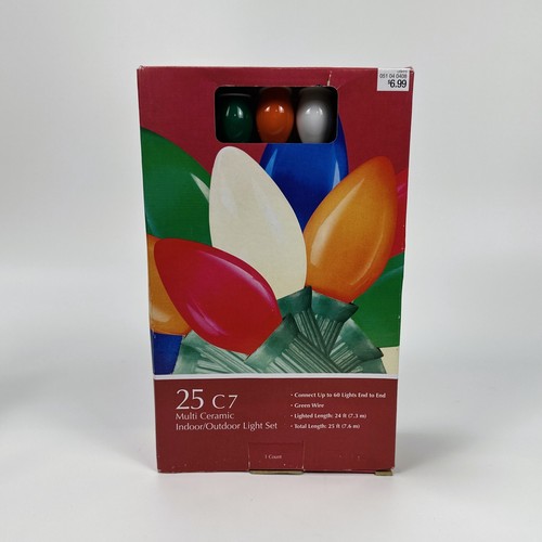 25 C7 Multi-Color Opaque Light Set (incandescent) | eBay
