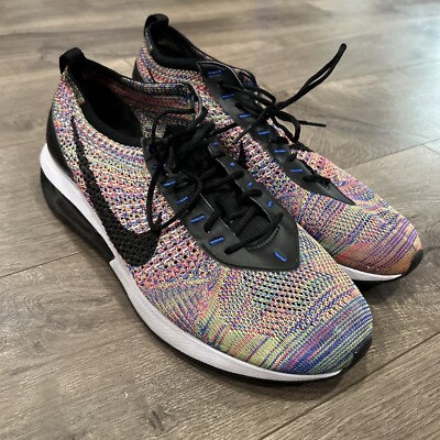 Nike Men's Air Max Flyknit Racer Multicolor Shoes Sneakers Trainers ...