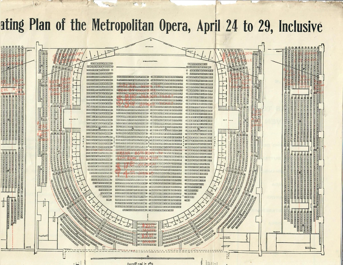 Metropolitan Opera Seating Plan Detailed | Cabinets Matttroy
