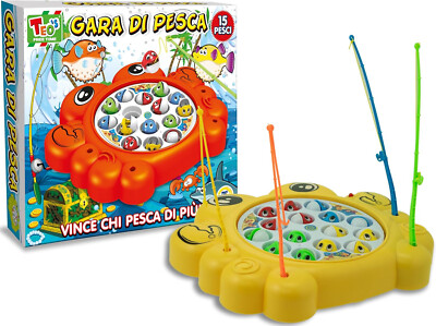 GIOCO PESCA GRANCHIO 15 PESCI 3 COLORI ASSORTITI | eBay