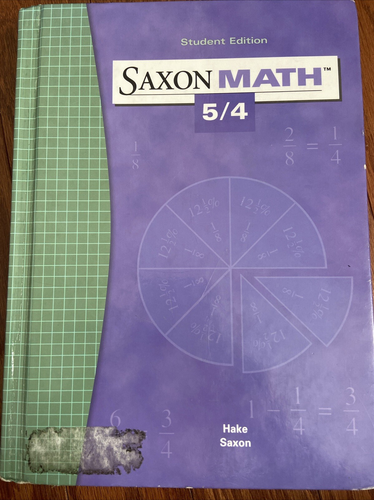 Saxon Math 5/4 by John Saxon and Stephen Hake 9781565770348 | eBay