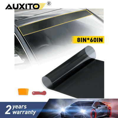 Car Sun Visor Strip Tint Film Front Windshield UV Shade Banner ...