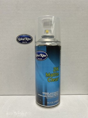 ColorRite 2K Matte Clear Coat Aerosol Can 11.2 Ounce | eBay