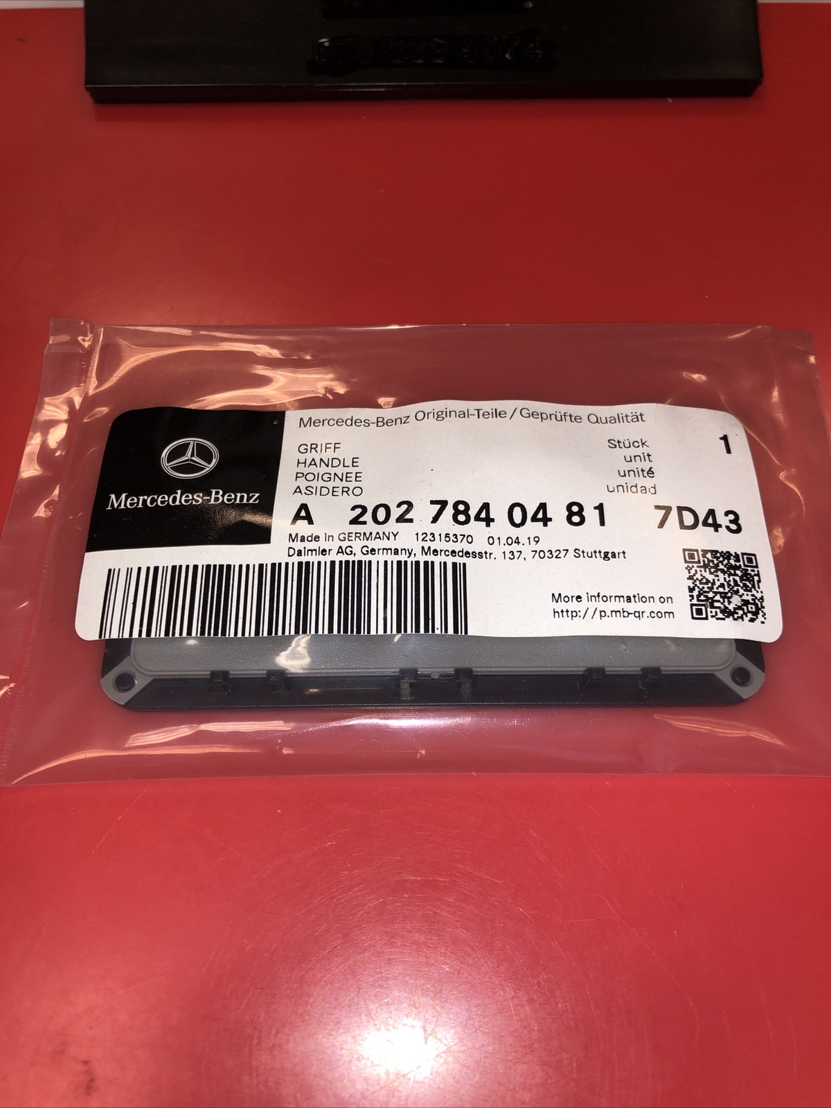 New Genuine Mercedes CLK320 C240 C32 AMG Interior Roof Handle ...