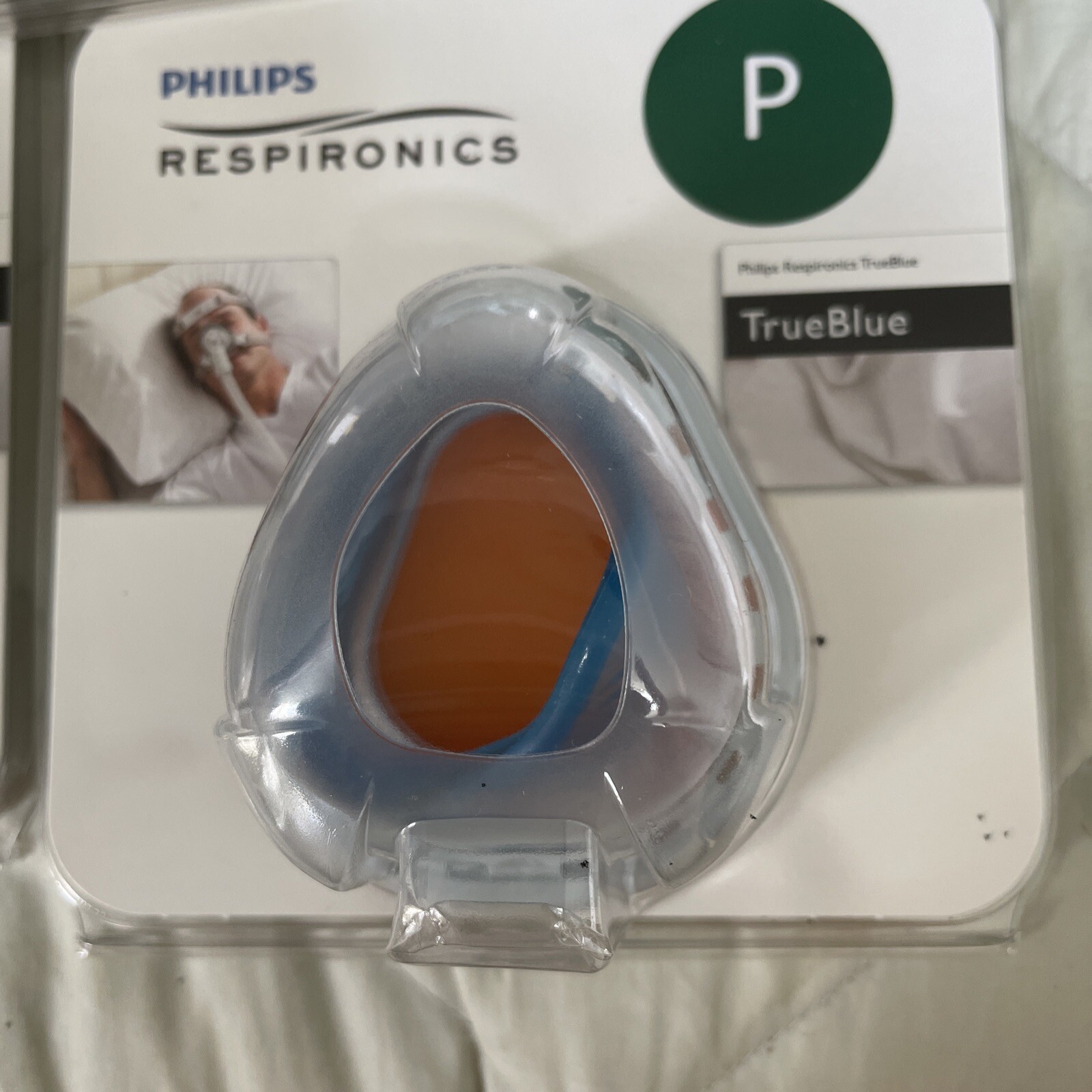 3 Philips Respironics TrueBlue Size P Petite CPAP Gel Nasal Cushion ...