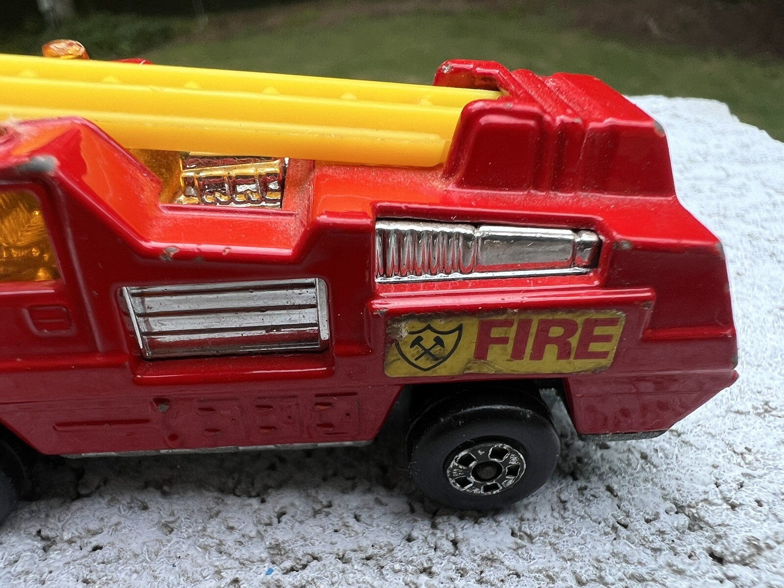 Vintage Matchbox Fire Truck BLAZE BUSTER Superfast No.22 Lesney England ...