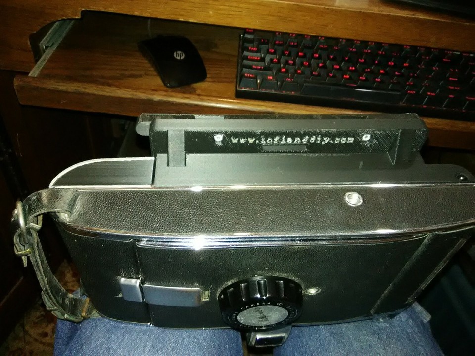 REVERSIBLE Polaroid 110,110a,110b, and 120 Graflock 4x5 conversion ...