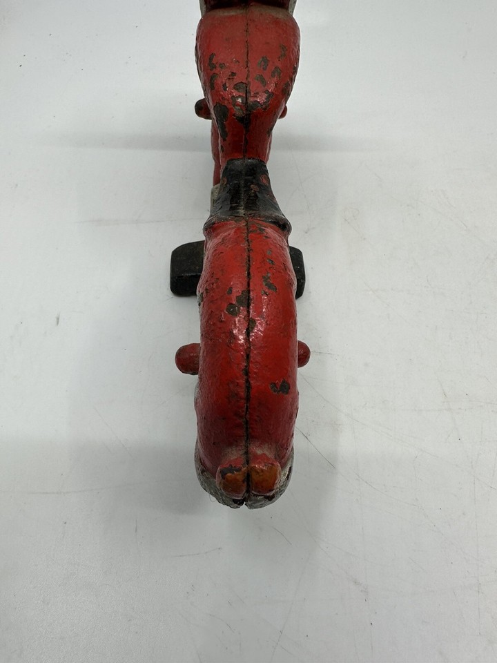 Popeye Motorcycle Sailor Man Motorbike Bike Statue Cast Iron JUST ...