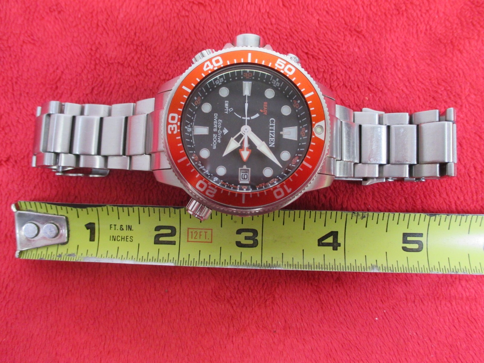 CITIZEN PROMASTER WATCH J250-S117542 ECO-DRIVE DIVER'S 200M SOLAR ...