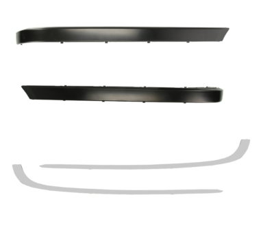 Rear bumper molding + chrome trim ( Left + Right ) fit for BMW 7 E38 ...