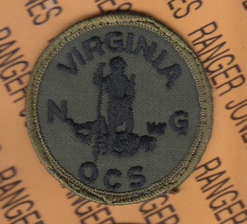 US Army Virginia ARNG OCS School OD green BDU 2.5" patch m/e E | eBay