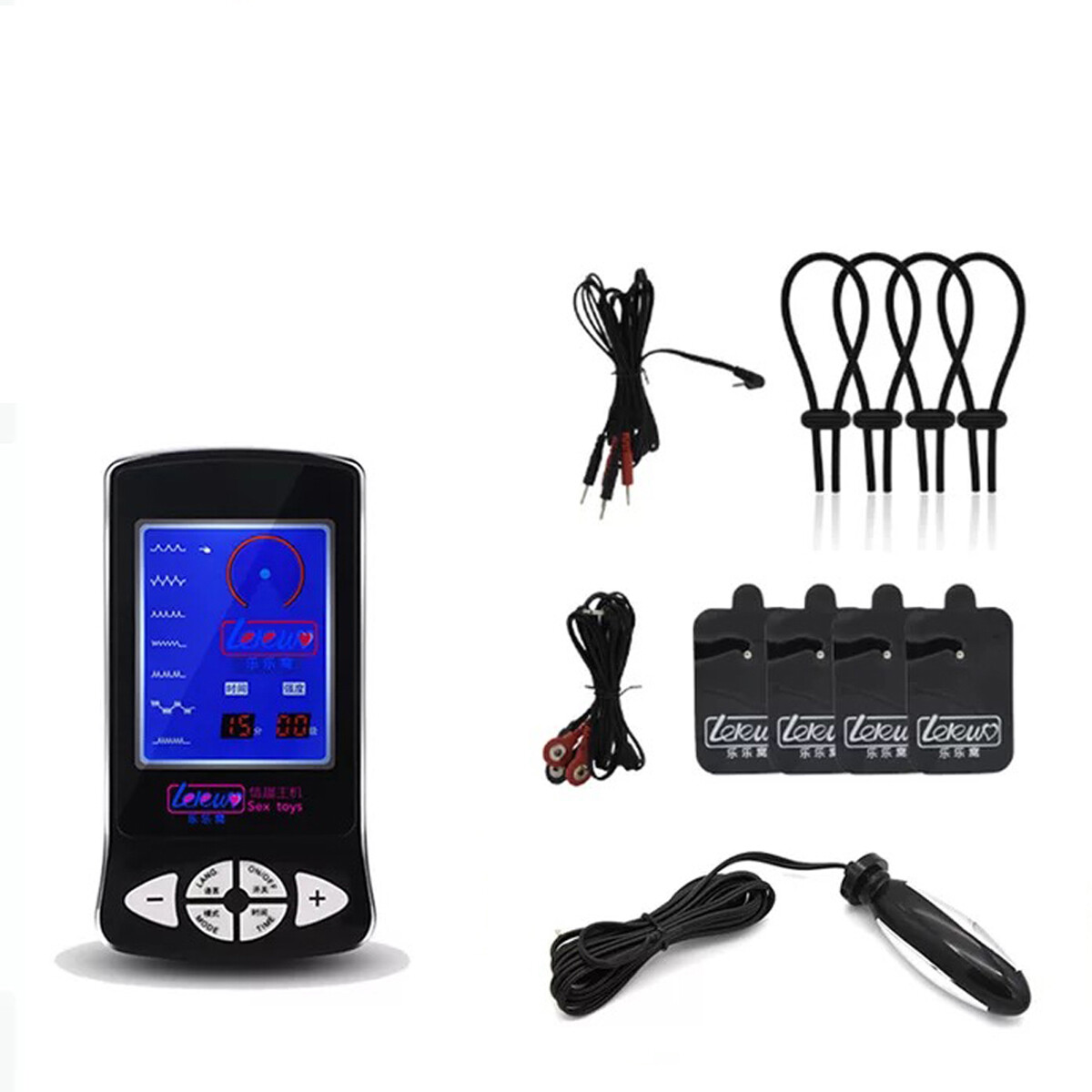 Electric Shock Electric Kit Estim Pulse Device | eBay
