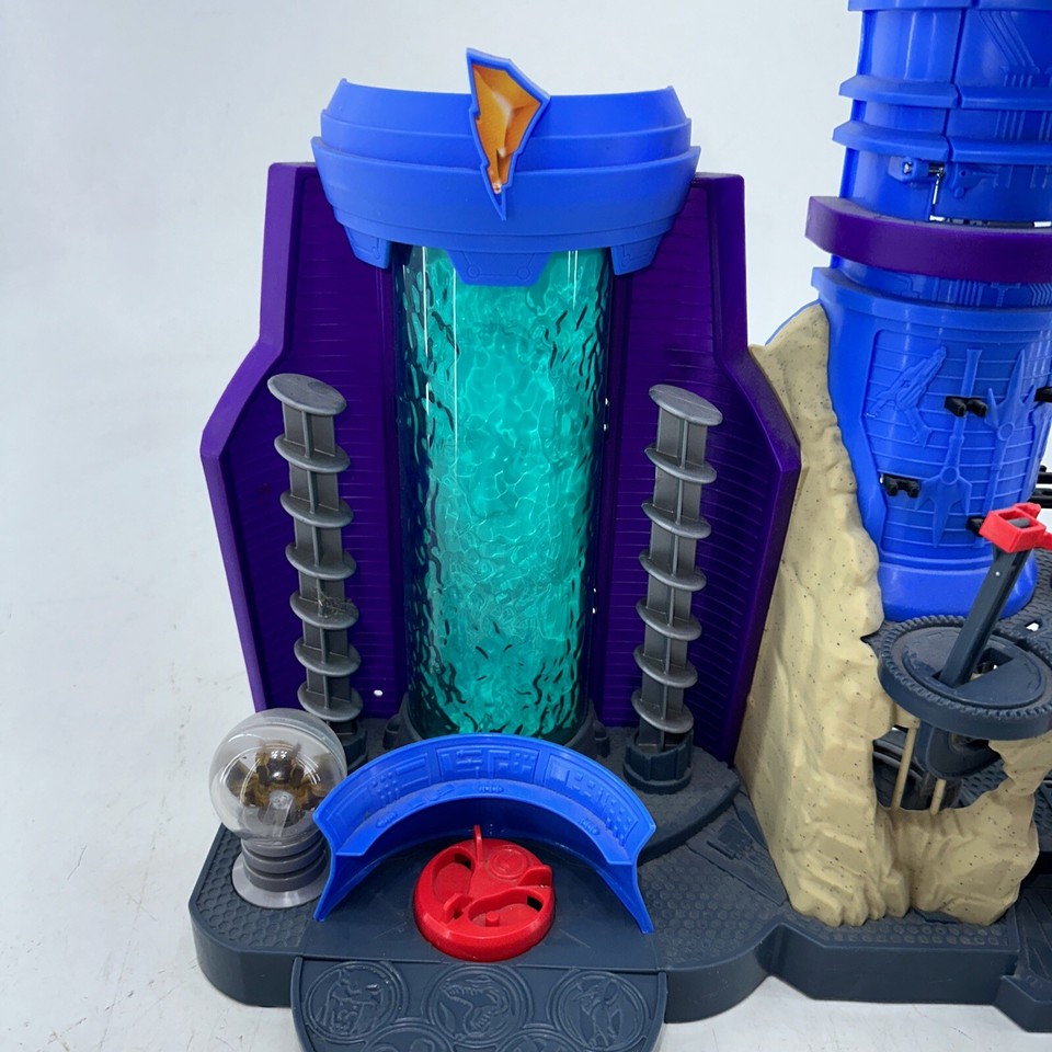 Imaginext Power Rangers Headquarters Command Center Playset lights up ...
