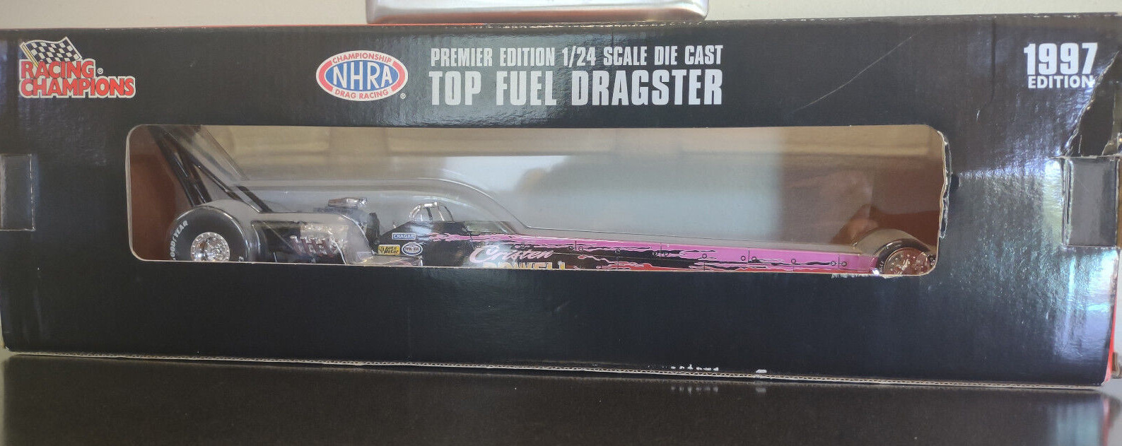 1997 Racing Champions Cristen Powell Dragster 1:24 Die Cast Premier ...