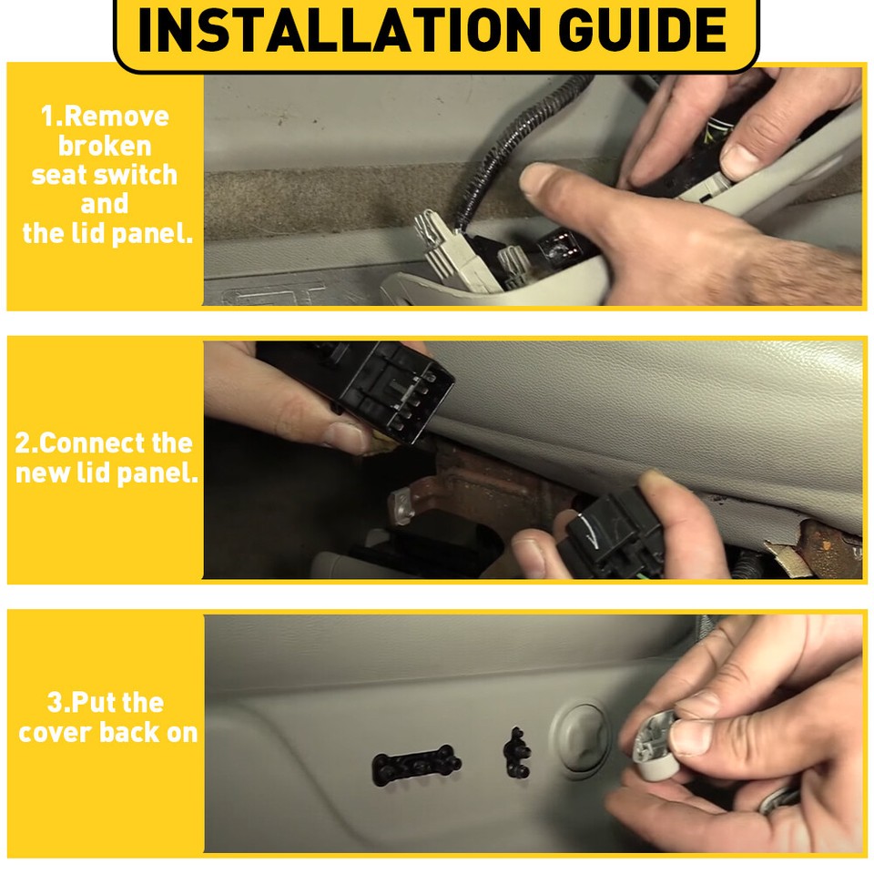 12451495 6-Way Driver Seat Adjustment Switch For Chevy GMC CHEVROLET ...