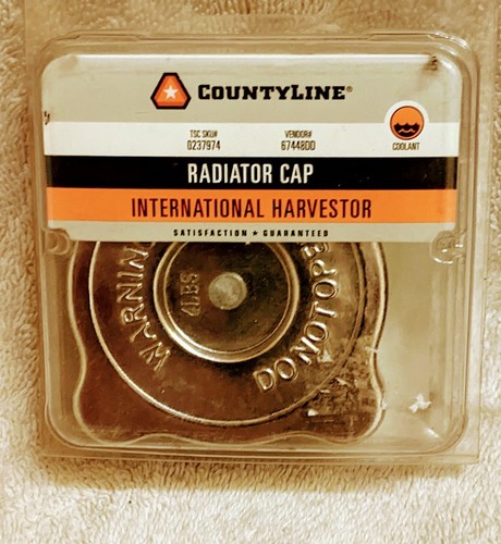 International Harvester Radiator Cap in new never used condition | eBay