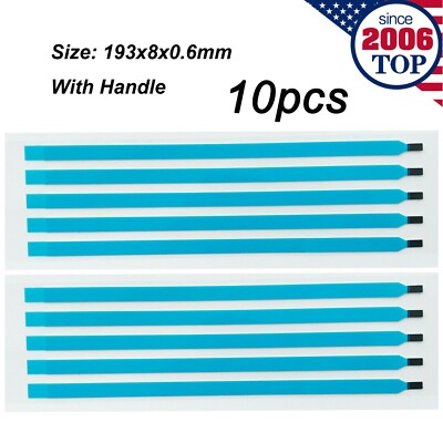 10pcs Pull Tabs Stretch Release Adhesive Strips for LCD Screen Panel ...