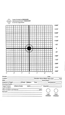 LOT of 20 Aiming and Tracking Target Cards | eBay