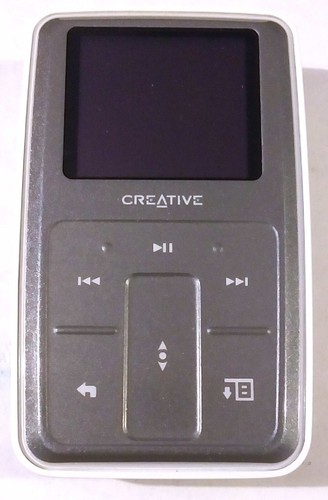 CREATIVE LABS ZEN MEDIA MP3 AUDIO PLAYER 8GB DAP-MD0007 MICROPHOTO + 2 ...